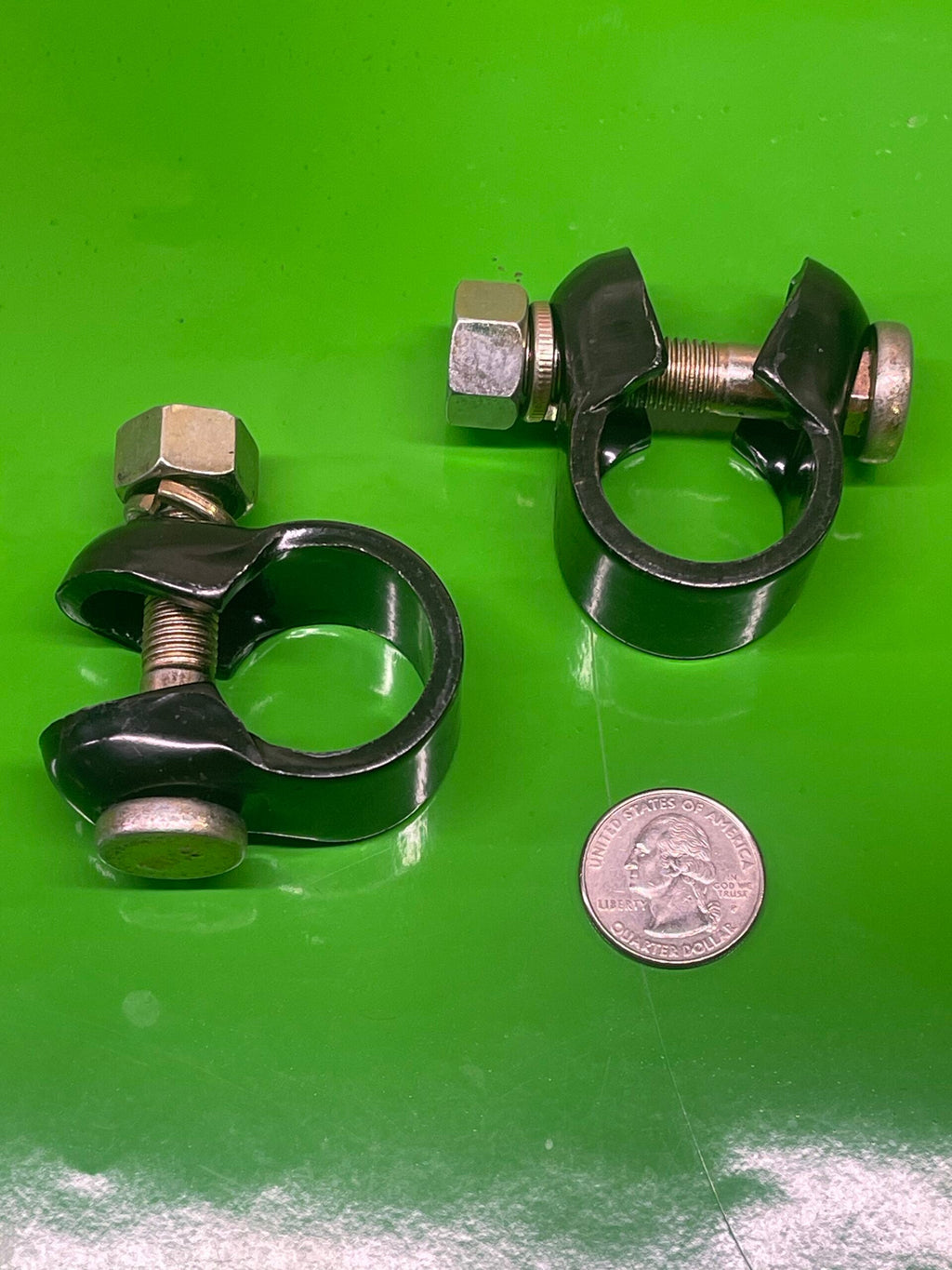 TWO Relay Rod End Clamps for Toyota Land Cruiser FJ80 FzJ80 Joint Fuji ...