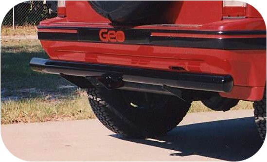 Rear Suzuki Sidekick / Geo Tracker rear bumper with hitch – JTOutfitters