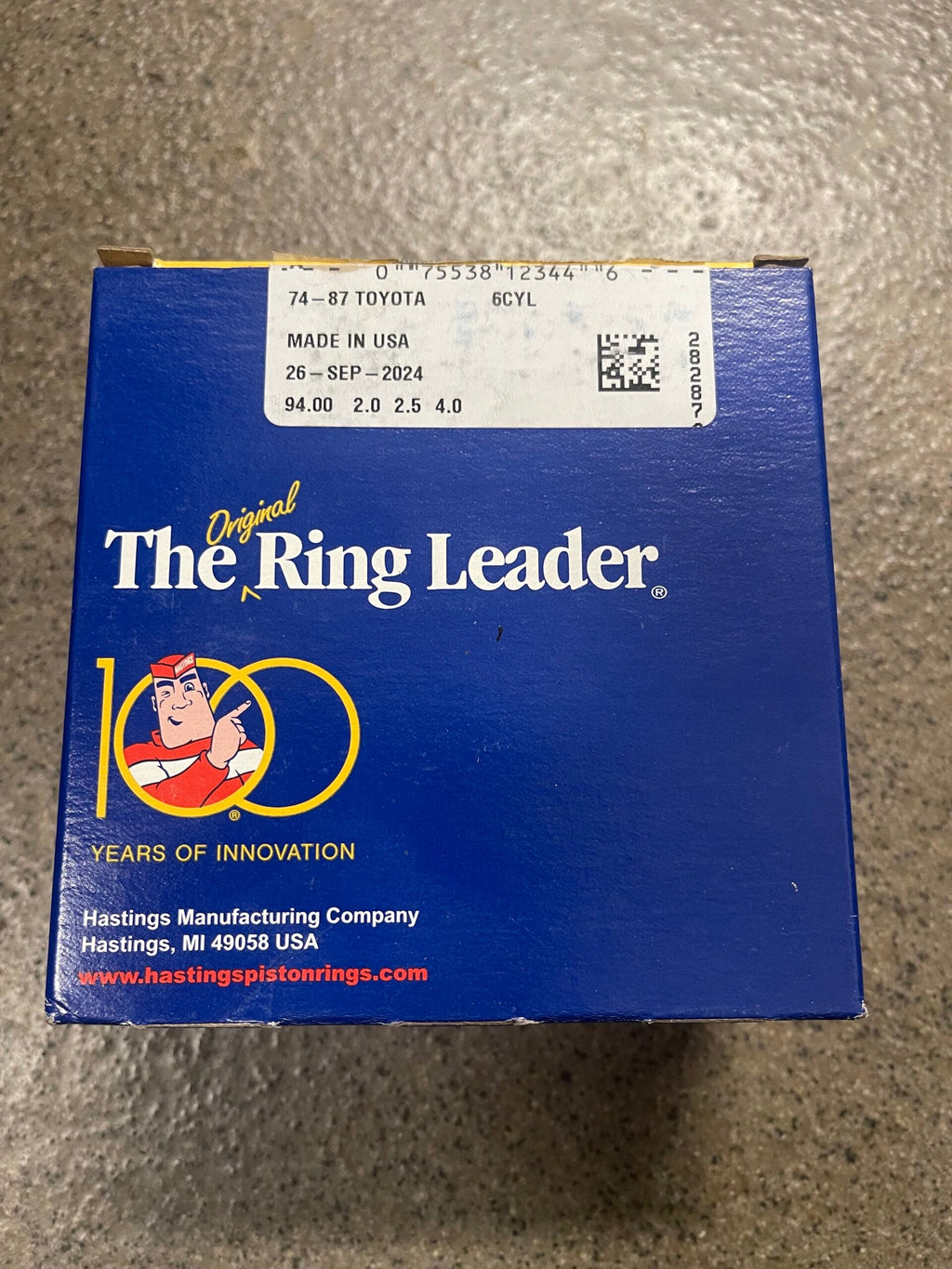 20 Over Piston Ring Set for Toyota Land Cruiser FJ40 FJ60 2F Motor .02 ...