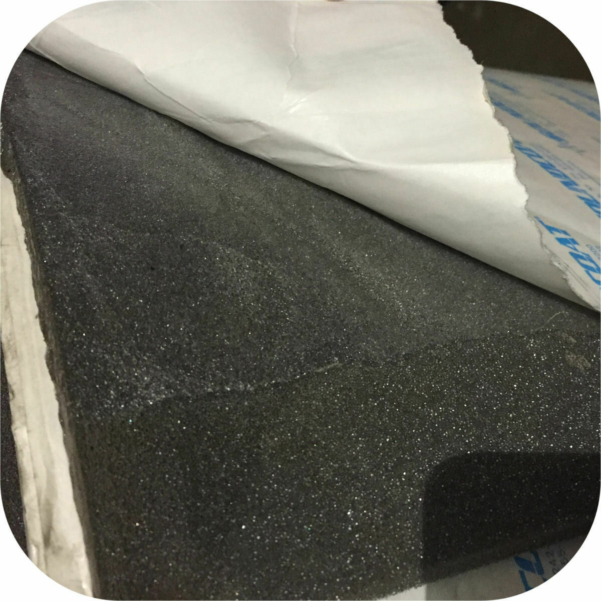 SOUNDCOAT 1/2" Acoustic SoundProofing Deadening Foam 56" x 12" Adhesiv ...