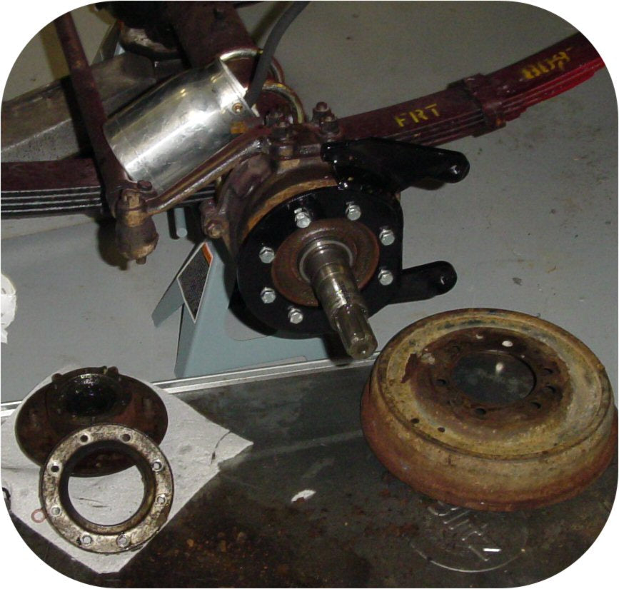 Front Disc Brake Conversion Kit for Toyota Land Cruiser FJ40 FJ45 FJ55 ...